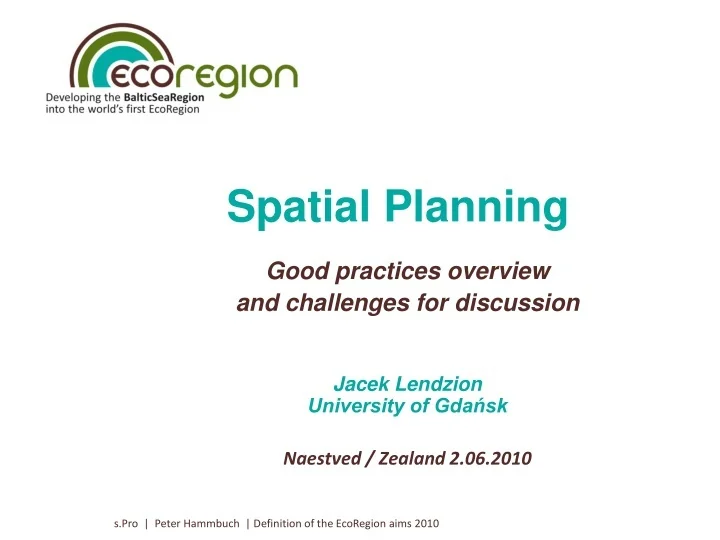 PPT - Spatial Planning PowerPoint Presentation, free download - ID:9725151