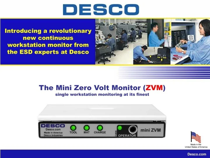 PPT - Introducing a revolutionary new continuous workstation monitor ...