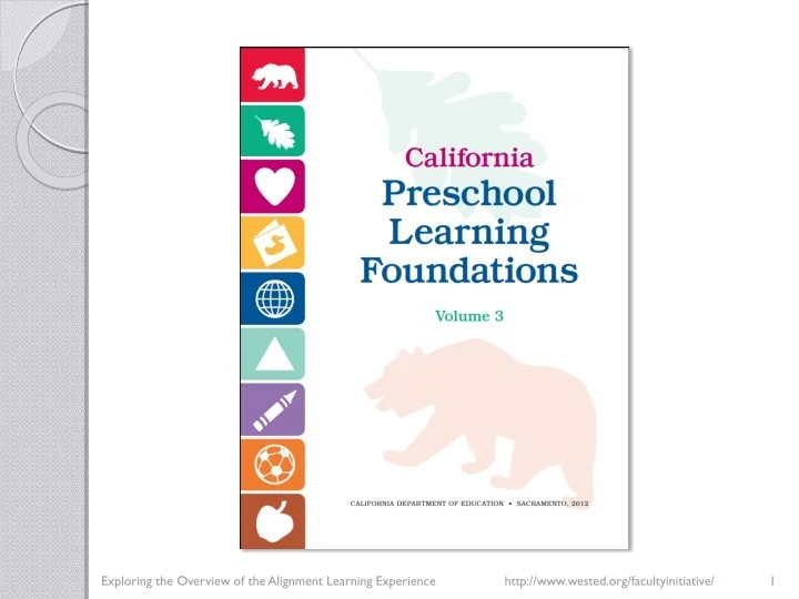 PPT - California Preschool Learning Foundations PowerPoint Presentation ...