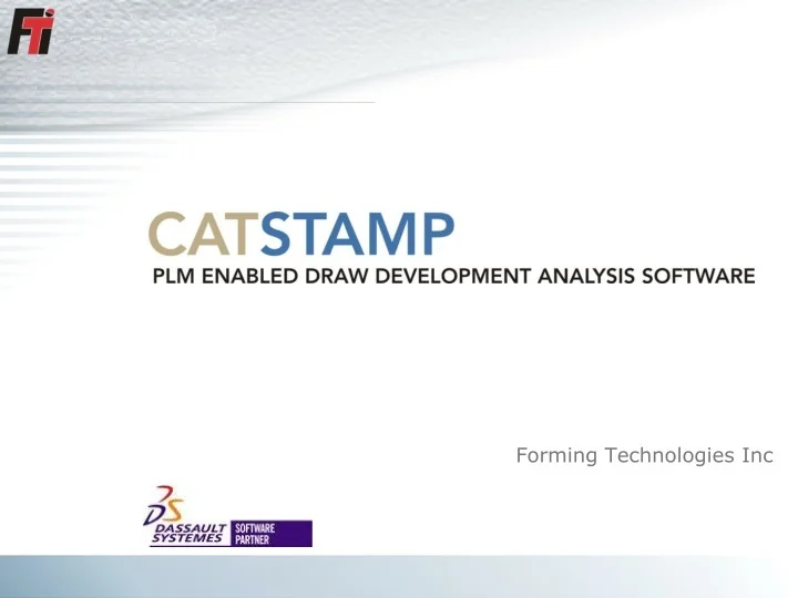 PPT - Forming Technologies Inc PowerPoint Presentation, free download ...