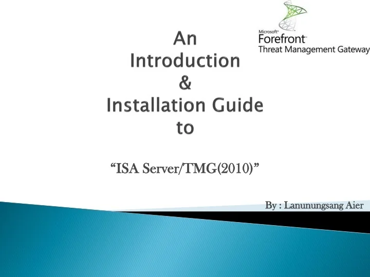 PPT - An Introduction & Installation Guide to PowerPoint Presentation ...