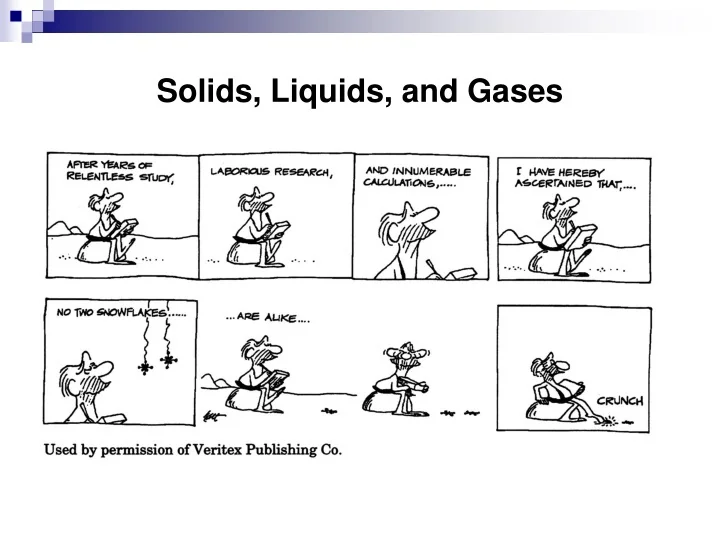 PPT - Solids, Liquids, and Gases PowerPoint Presentation, free download ...