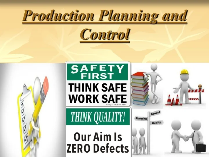 PPT - Production Planning and Control PowerPoint Presentation, free ...
