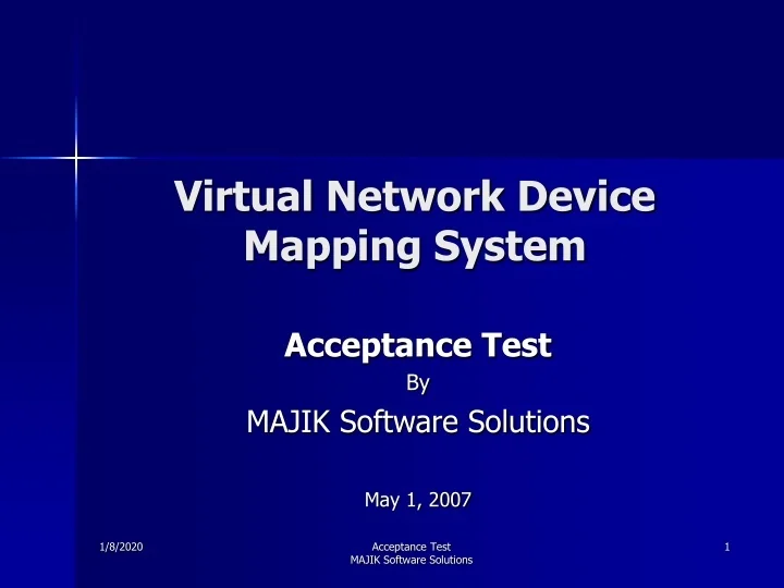 Ppt Virtual Network Device Mapping System Powerpoint Presentation Free Download Id 9735296