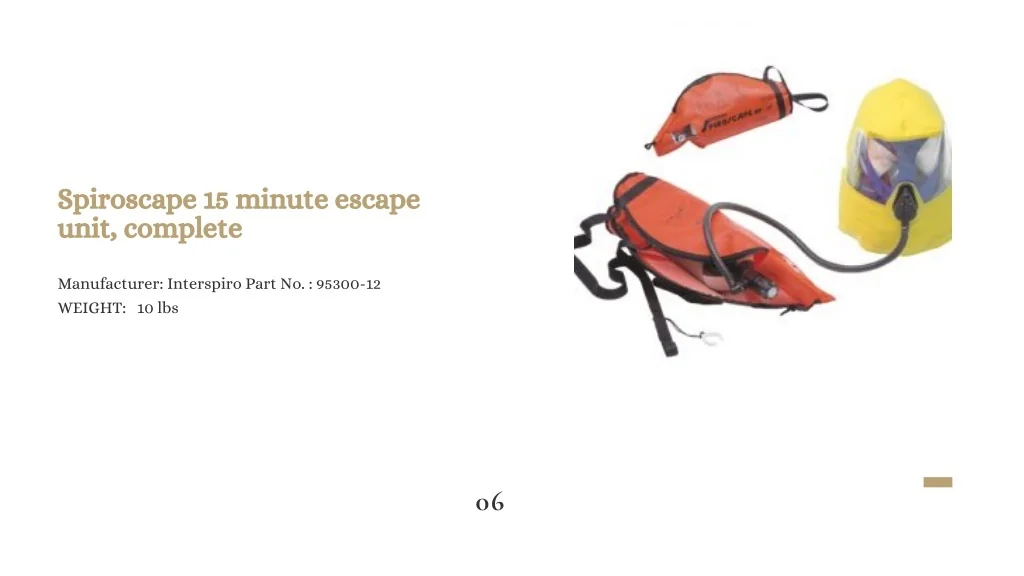 PPT - Emergency Escape Breathing Device (EEBD) | Western Fire and ...