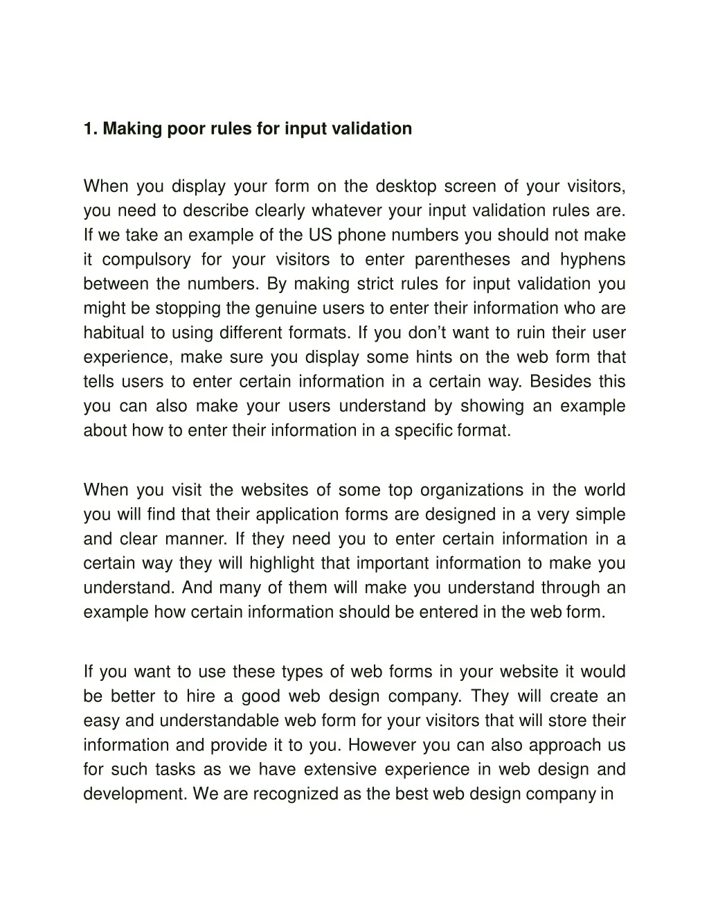 PPT - Top 6 Mistakes To Avoid While Designing Web Forms PowerPoint ...