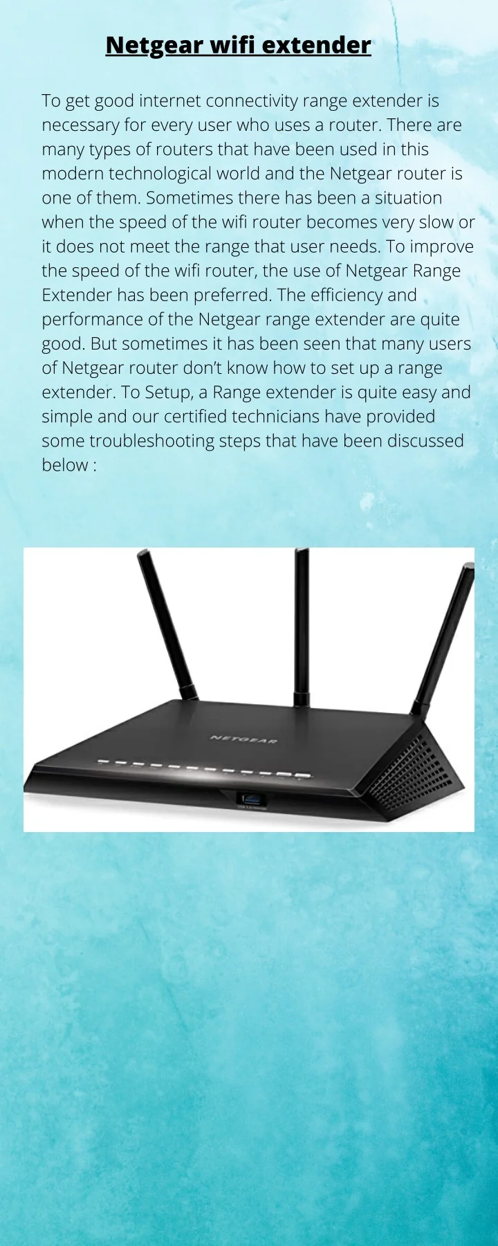 PPT - How to setup wifi extender PowerPoint Presentation, free download ...
