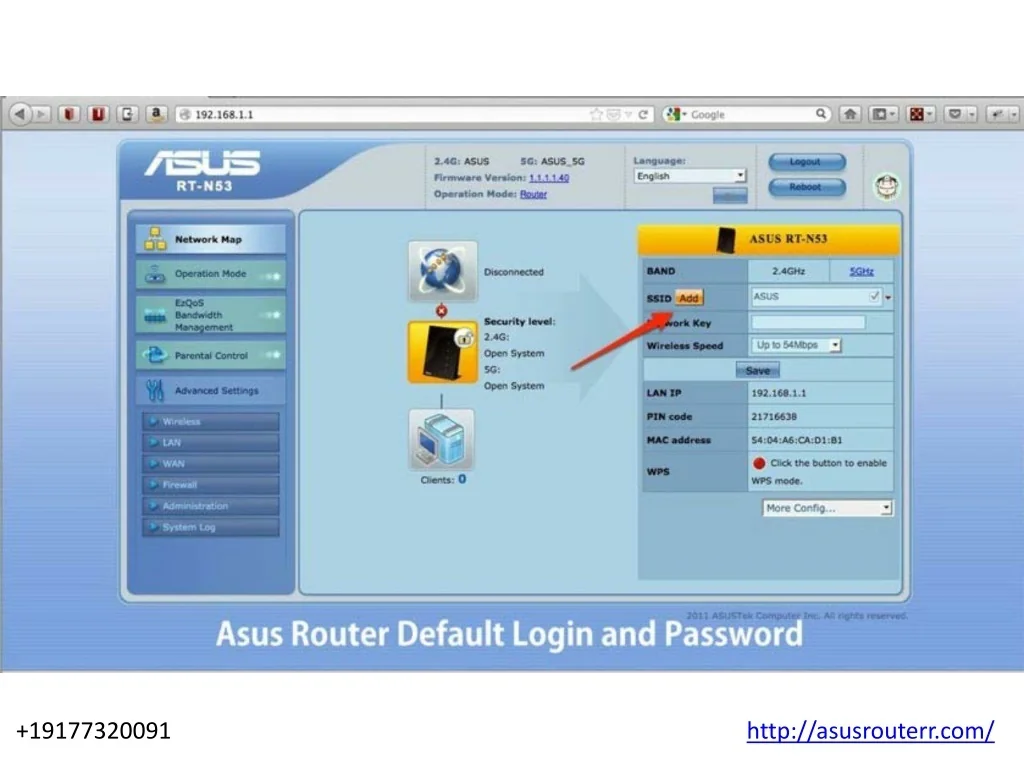 PPT - Asus Router Login wifi PowerPoint Presentation, free download ...