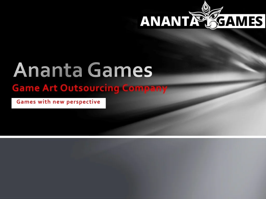 PPT - Searching for a Game Art Outsourcing Company in India? | Ananta ...