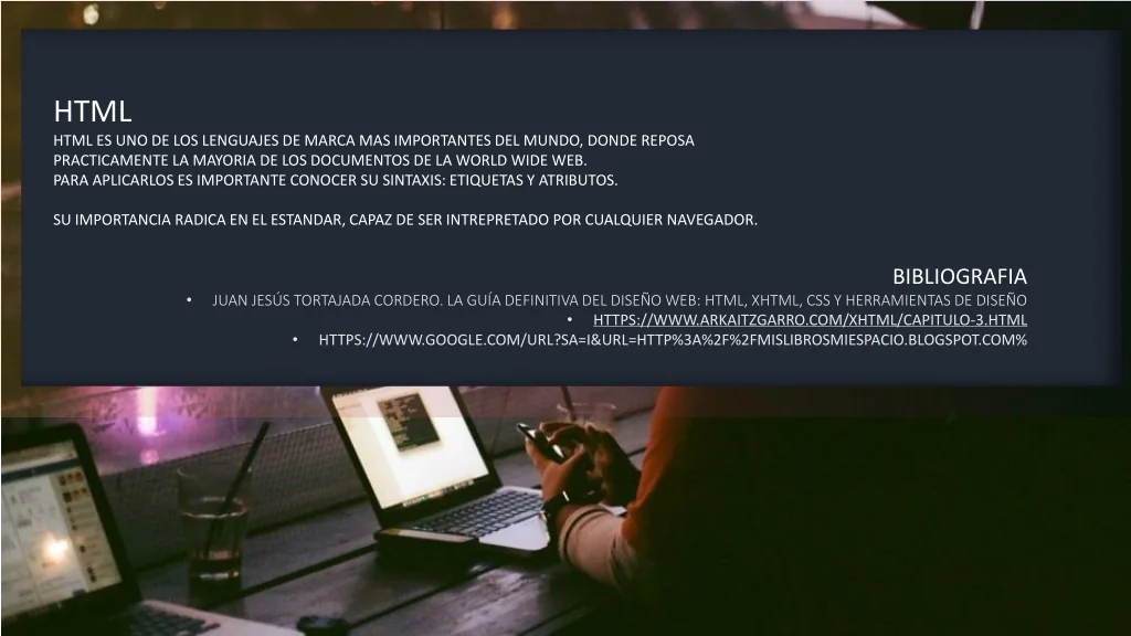 PPT - Infografía sobre HTML PowerPoint Presentation, free download - ID ...