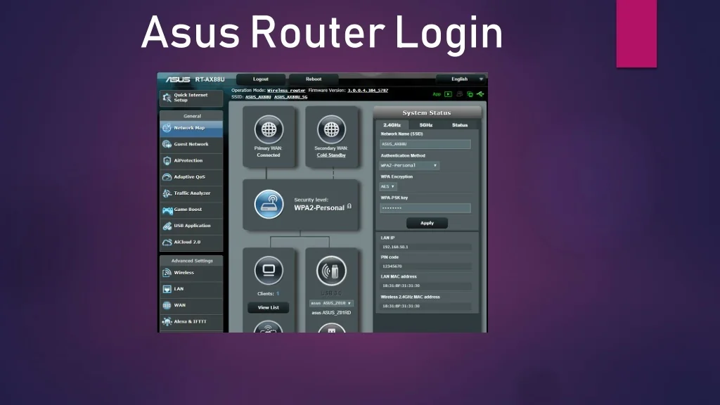 PPT - asus router login PowerPoint Presentation, free download - ID:9909214