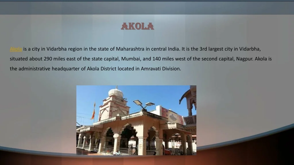 PPT - Maharashtra today - Akola News PowerPoint Presentation, free ...