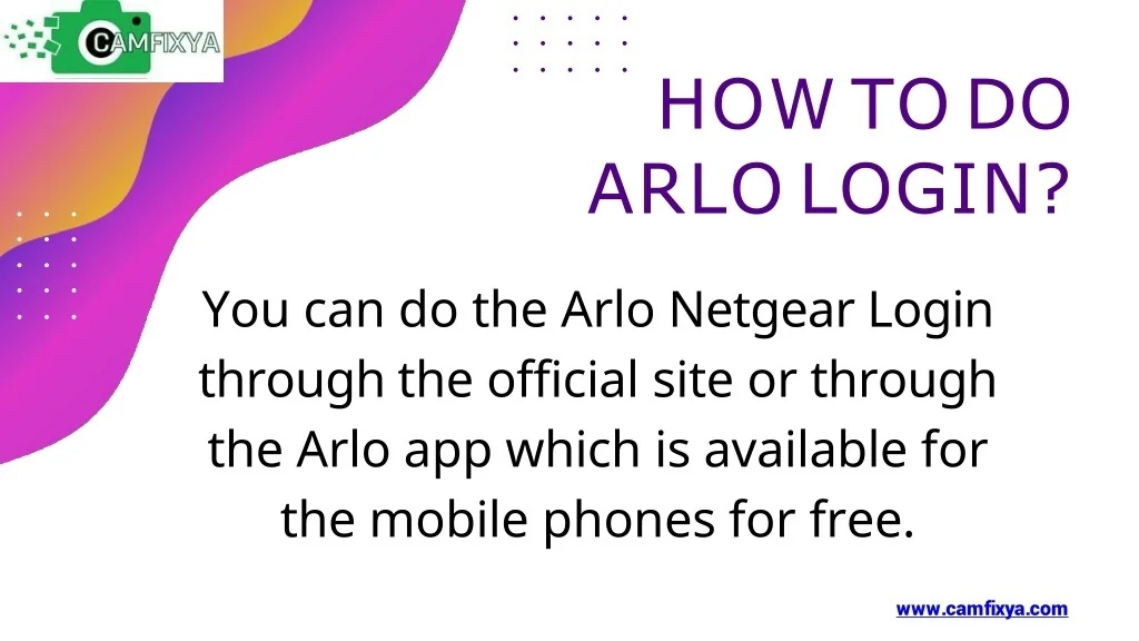 PPT - My Arlo Login Account | 1 833-228-1792 | My Arlo Login PowerPoint ...