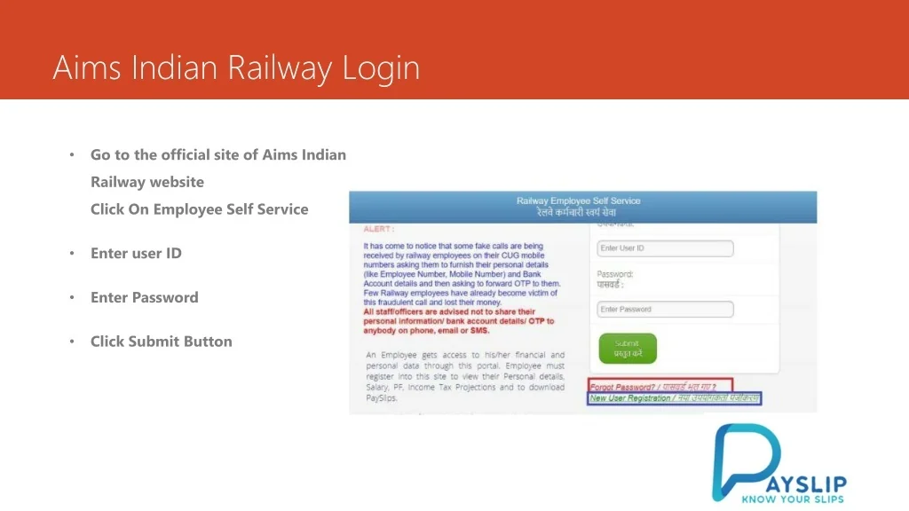 PPT - Download PDF/PPT AIMS Indian Railway Staff Payslip 2020-2021 at ...